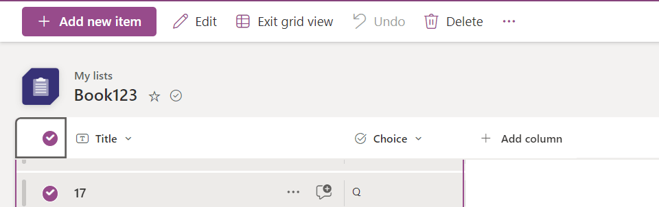 Data validation in Choice columns in Microsoft Lists. - Microsoft Q&A