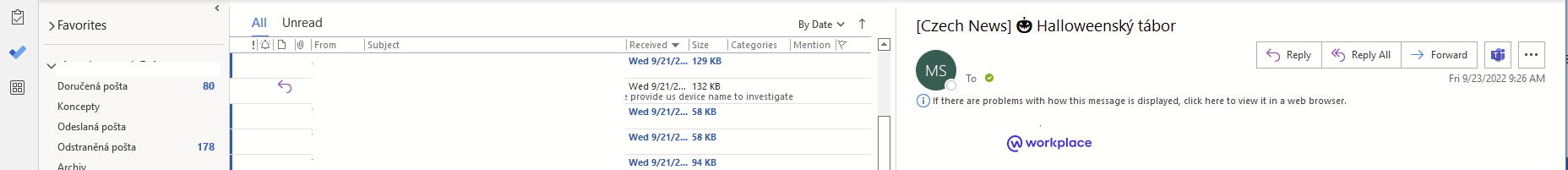 Outlook inbox view looks weird - how to make it the same as Sent ...