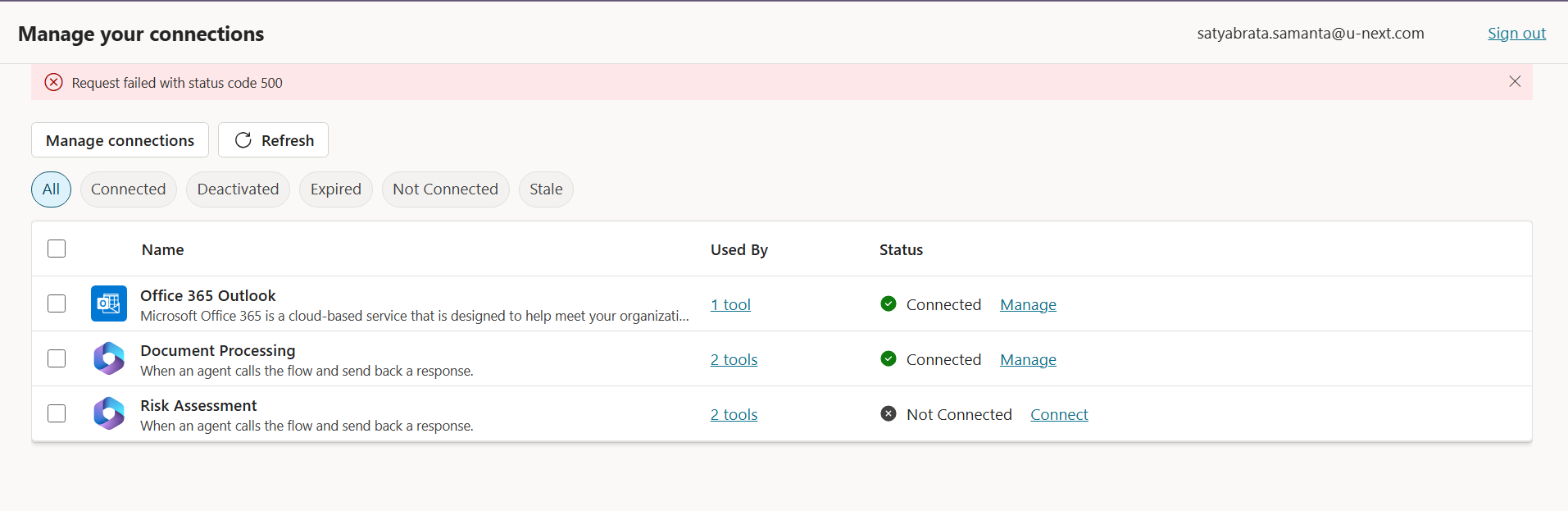 Start and Wait Action not working in agents when the agent is published. - Microsoft Q&A