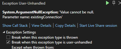 Exception thrown: 'System.Data.SqlServerCe.SqlCeException' in System.Data.SqlServerCe.dll ...