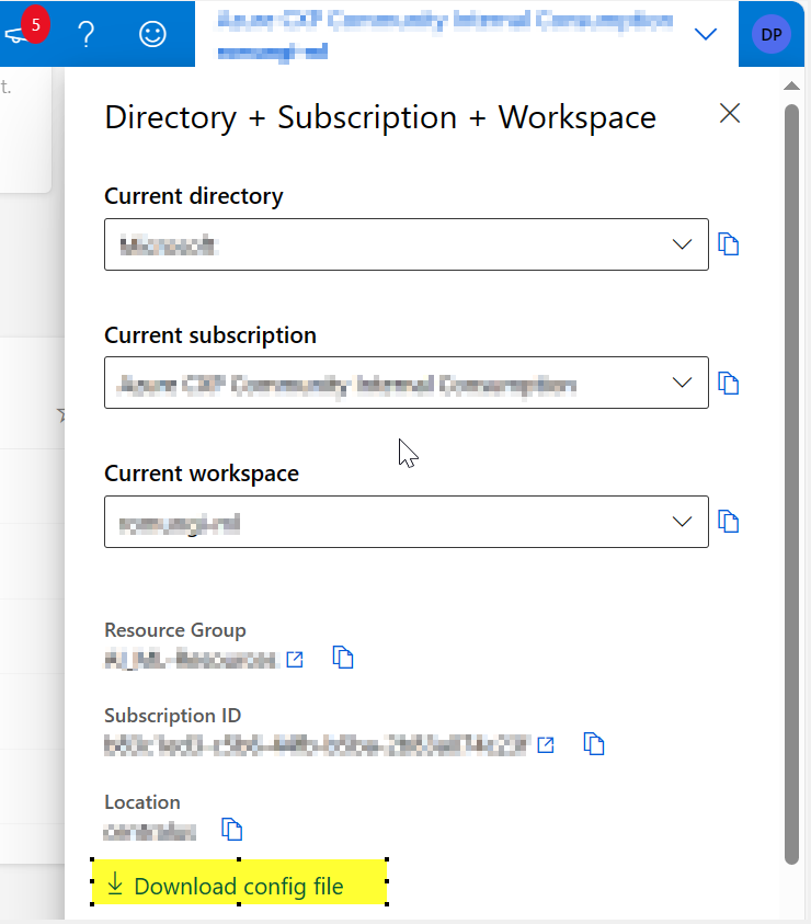 Problem creating pipeline job using ml_client.jobs.create_or_update, gives http response error ...