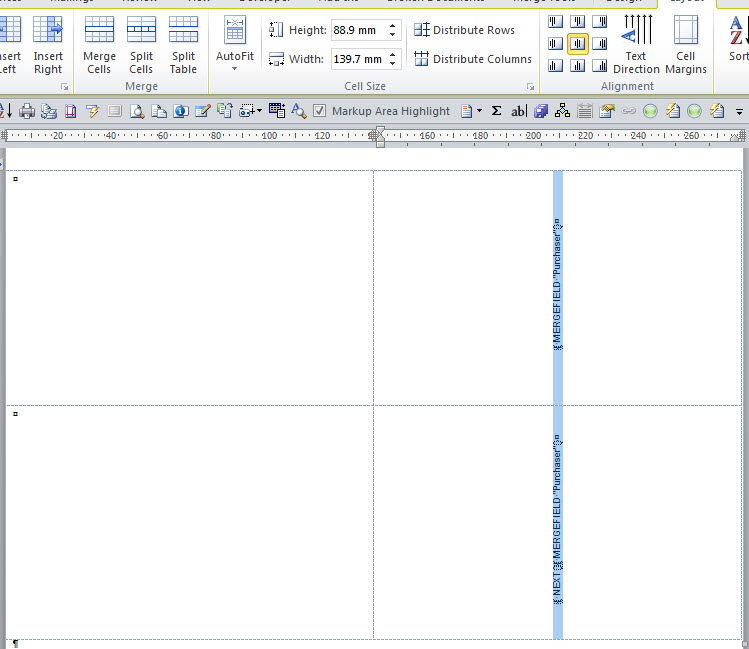 Avery 5309 tent card - Microsoft Q&A