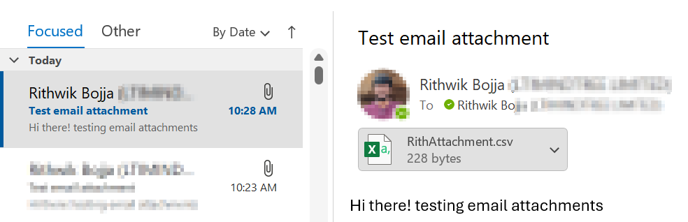 azure logic app send email and csv or excel attachment - Microsoft Q&A
