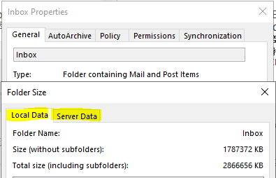365 mailbox size limit and outlook issue - Microsoft Q&A