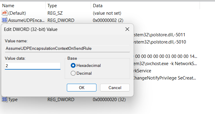 Windows 11 the connection between your computer and the VPN server could not be established ...