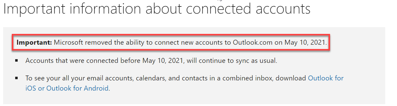 Can someone help me connect my yahoo and hotmail accounts to my ...