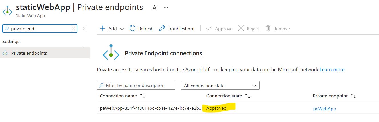 How Can I Restrict My Custom Domain Azure Static Web App To Only Be Accessible Internally And