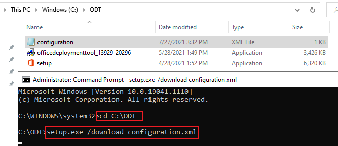 How to do offline downgrade of Excel LTSC 2021 to Excel LTSC 2019 ...