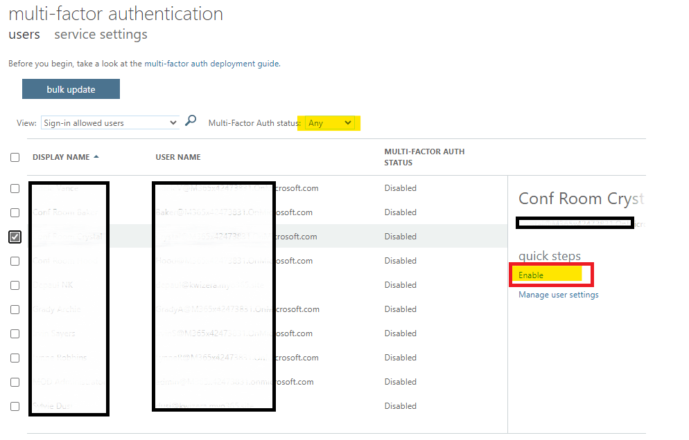 Securing Microsoft 365 accounts with advanced settings and multi-factor ...