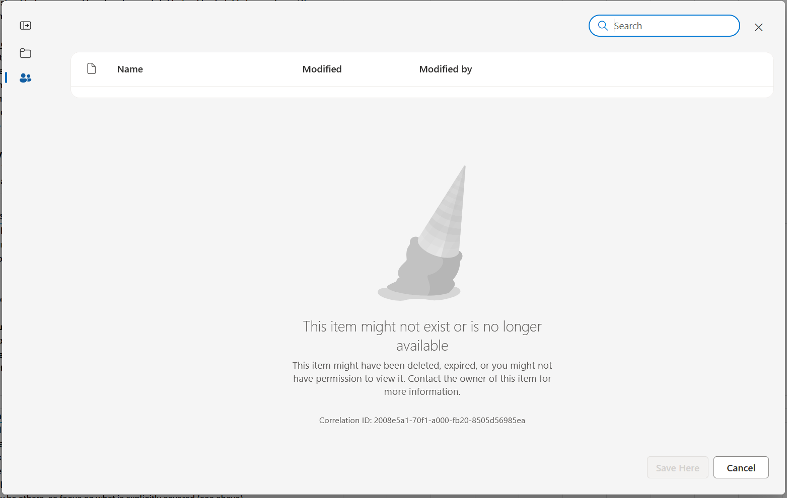 Error trying to "Create a copy online" in Excel for Web - Microsoft Q&A