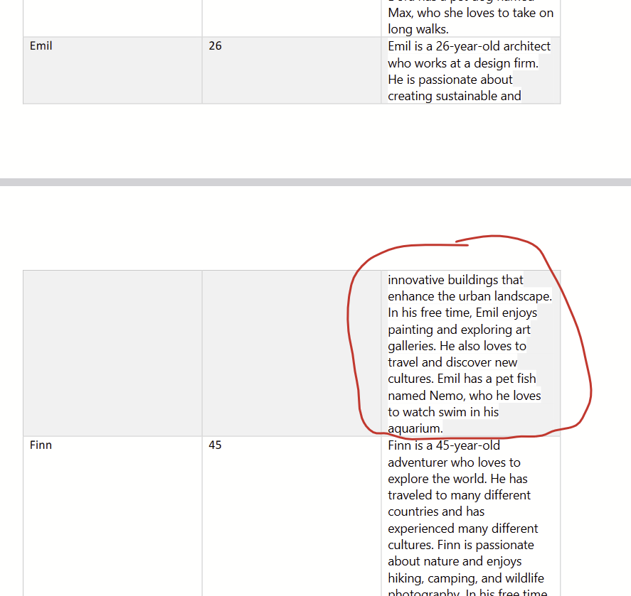 Issues with Handling Multi-page Tables in Document Intelligence (Custom Model) - Microsoft Q&A