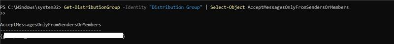 Query related to Distribution List - Microsoft Q&A