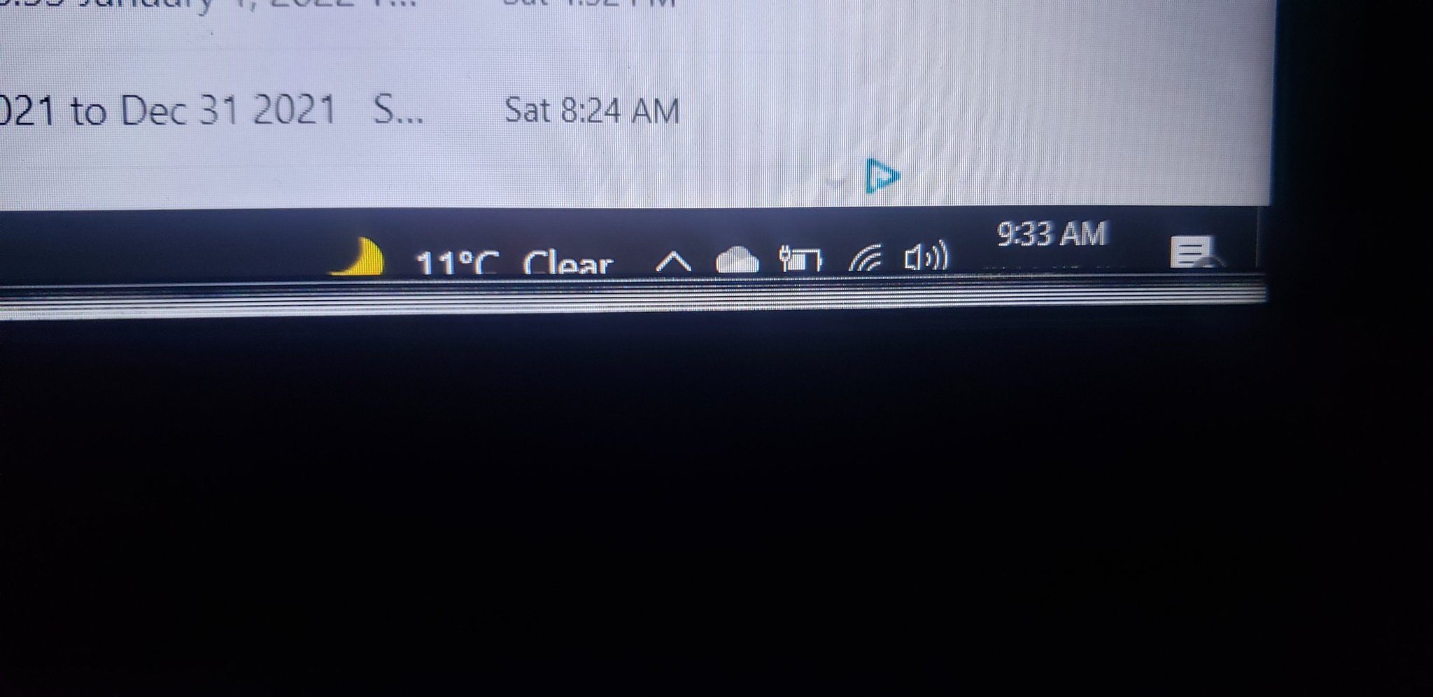 Scrambled white lines at the bottom of the screen - Microsoft Q&A