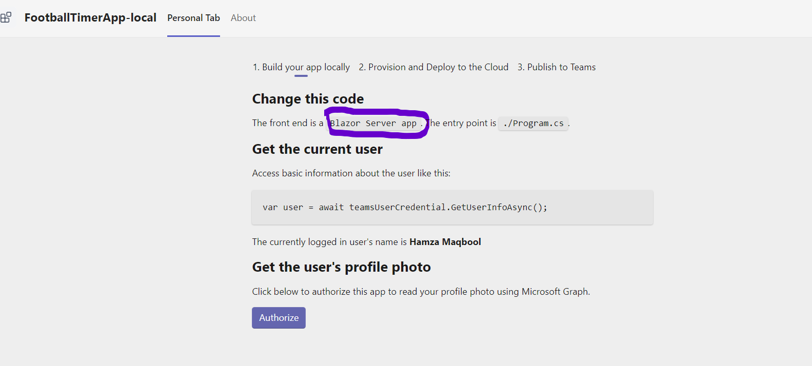 how can add blazor WASM in teams app - Microsoft Q&A how can add blazor WASM in teams app - Microsoft Q&A