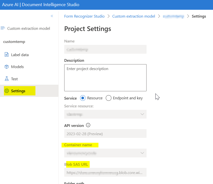 Copy Project from one resource to another - Microsoft Q&A