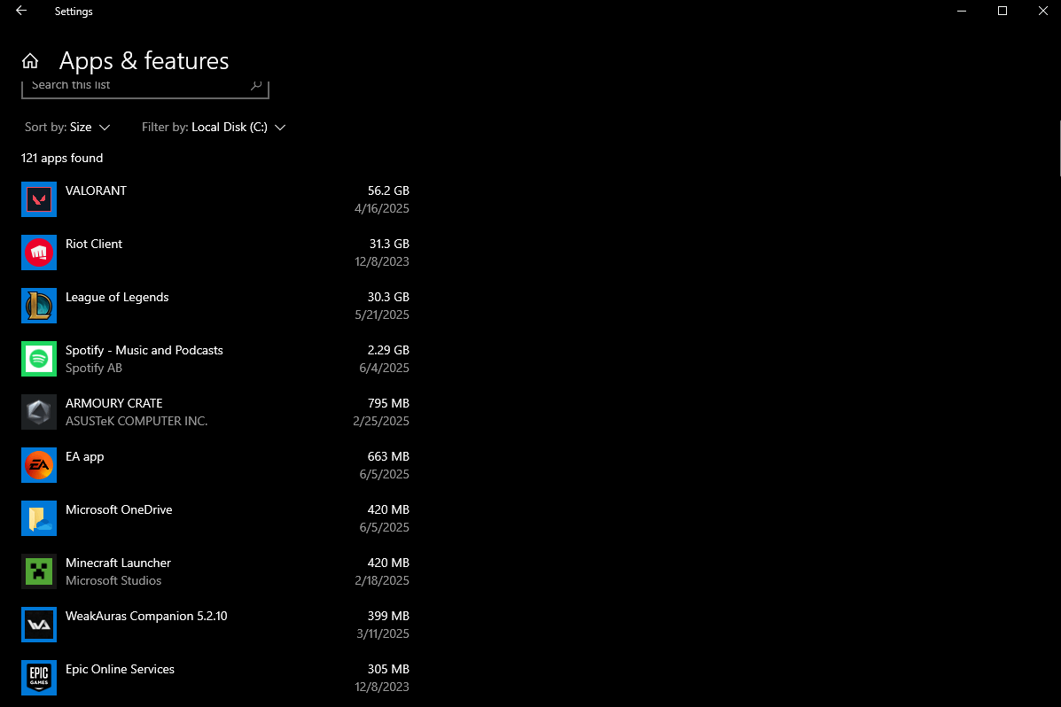 Why does my computer show I have 900gb of storage used, but the detailed breakdown only shows ...