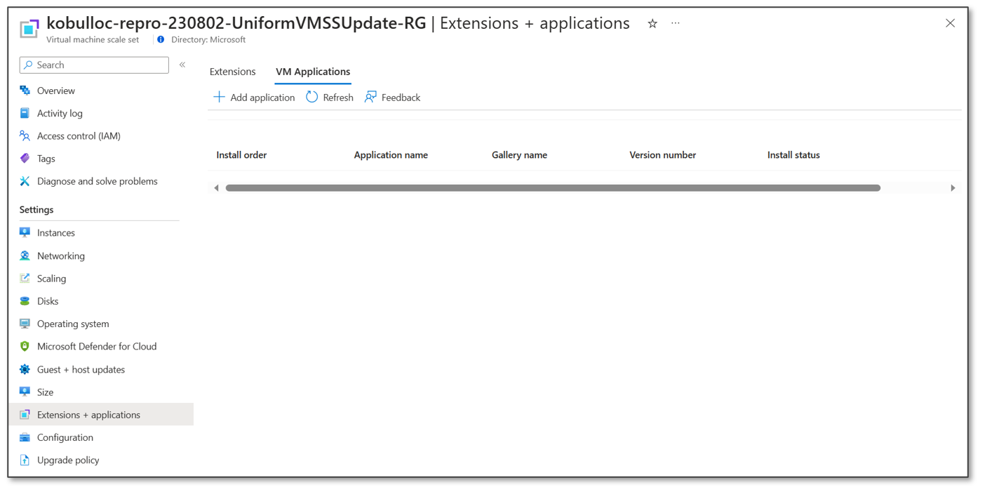 Exe file to be placed in the custom script extension and use it across VMSS - Microsoft Q&A
