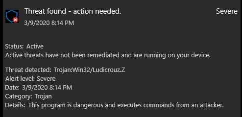 Visual Studio C script detected as Trojan virus - Microsoft Q&A