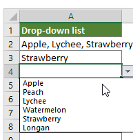 Create multiple selection drop down list - Microsoft Q&A