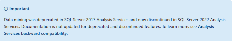 Question regarding SQL server analysis service mining algorithms ...