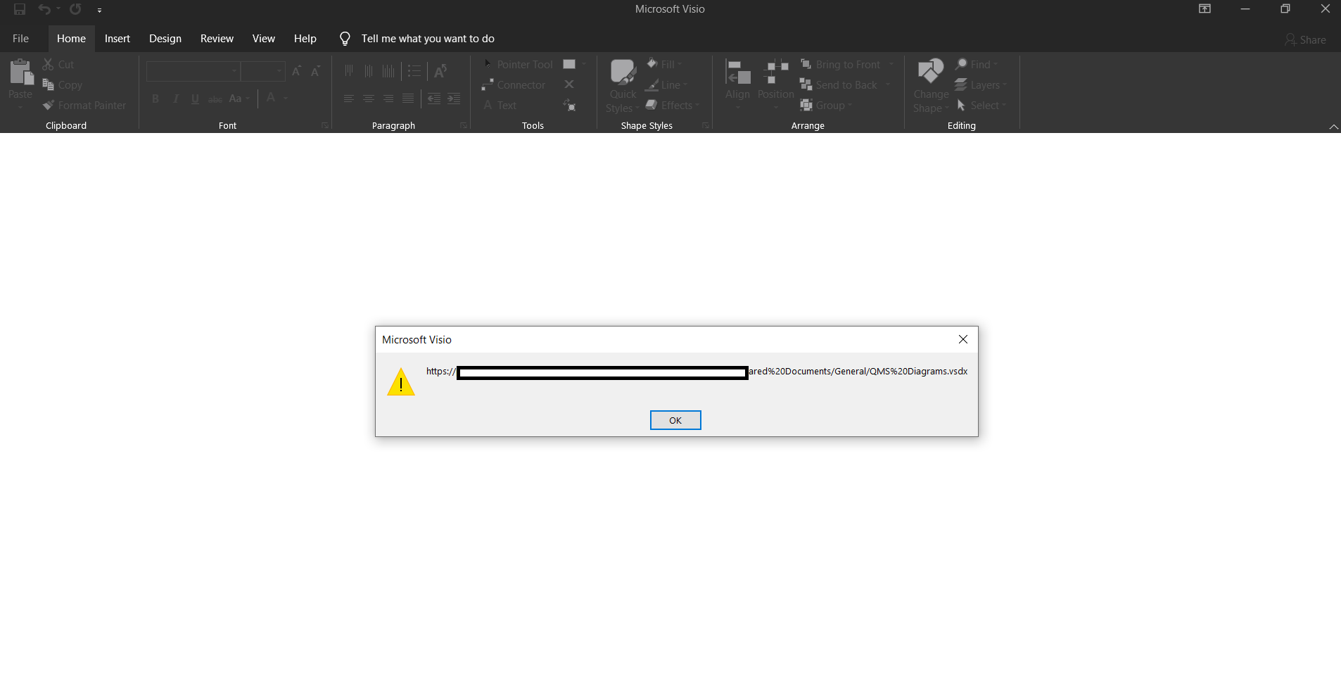 Visio breaks ability for MS 365 apps to open files from Teams ...