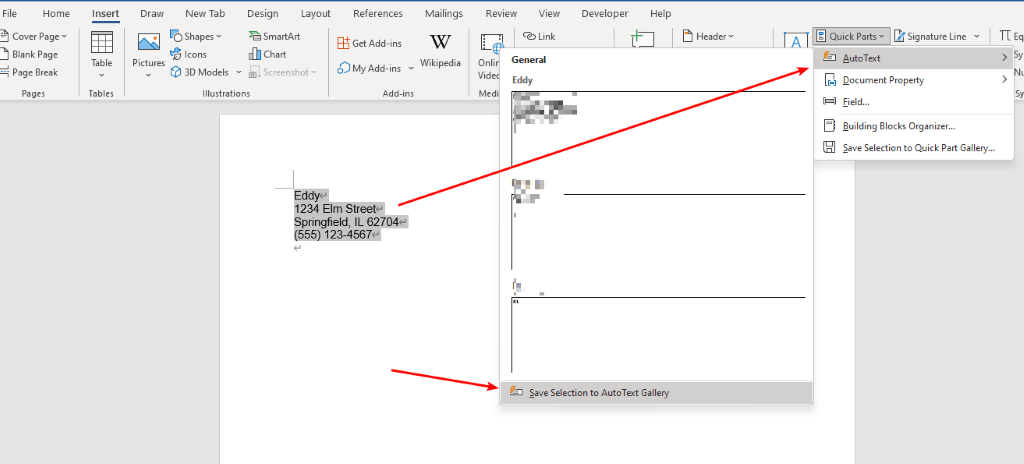 Adding a Signature Block to Word 2021 - Microsoft Q&A
