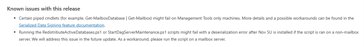 Exchange 2016 ECP / Powershell Error after last CU update - Microsoft Q&A