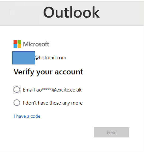 Hotmail account recovery - Microsoft Q&A