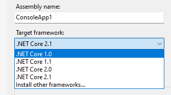 Visual Studio 17.4.5 no older net core targeting - Microsoft Q&A
