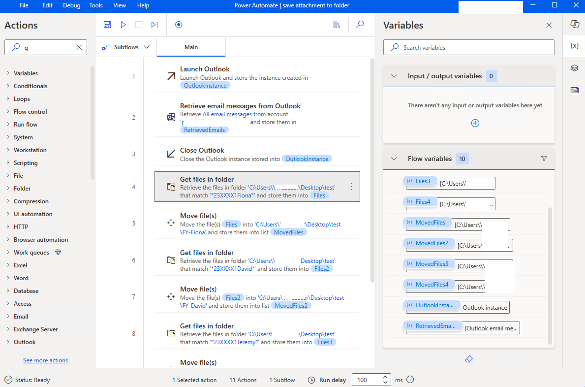 Power Automate Desktop- How to apply If conditional actions to ...