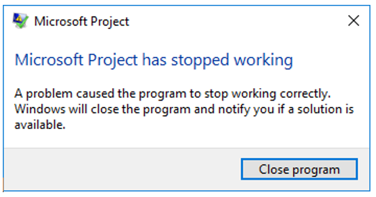 Microsoft Project Wont Open - Microsoft Q&A