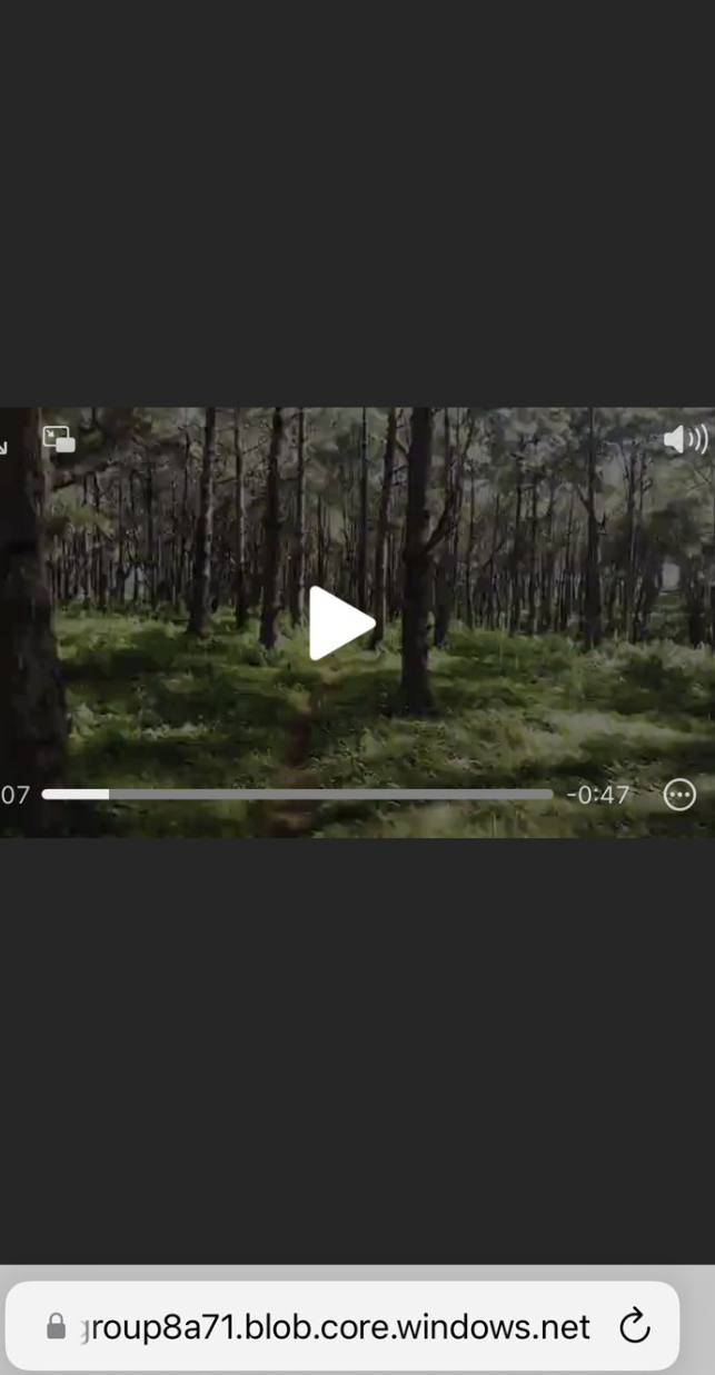 Why the video uploaded on Azure Storage not playable on mobile browser? - Microsoft Q&A