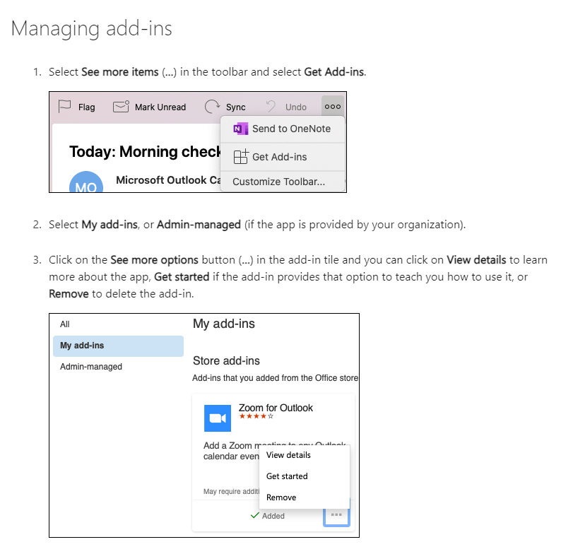 How to Remove Add Ins on outlook on Mac Computer? - Microsoft Q&A