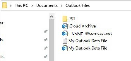 Need Help with Outlook 2016 Data Files - Microsoft Q&A
