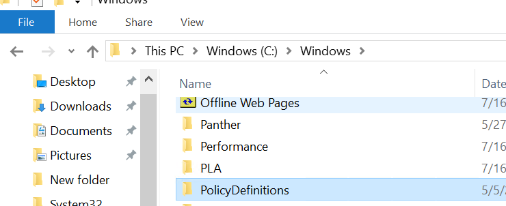 How to move the Central Store for Group Policy to the PDC domain ...