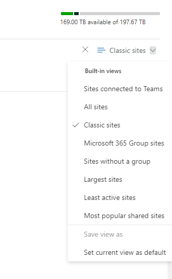 Legacy SharePoint sites - Microsoft Q&A
