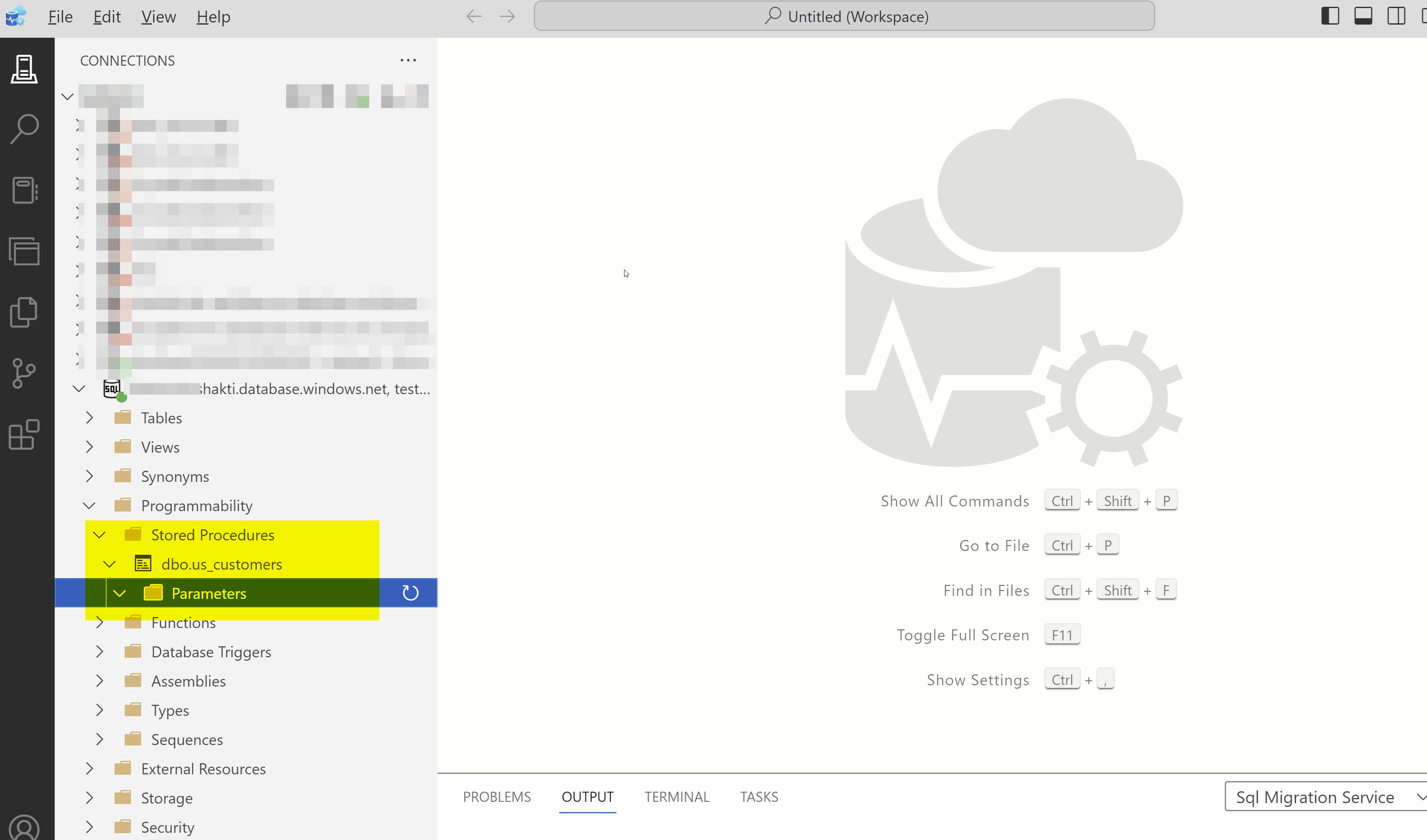 Azure Data Studio Cannot get to the programmability group for Azure SQL Serverless - Microsoft Q&A