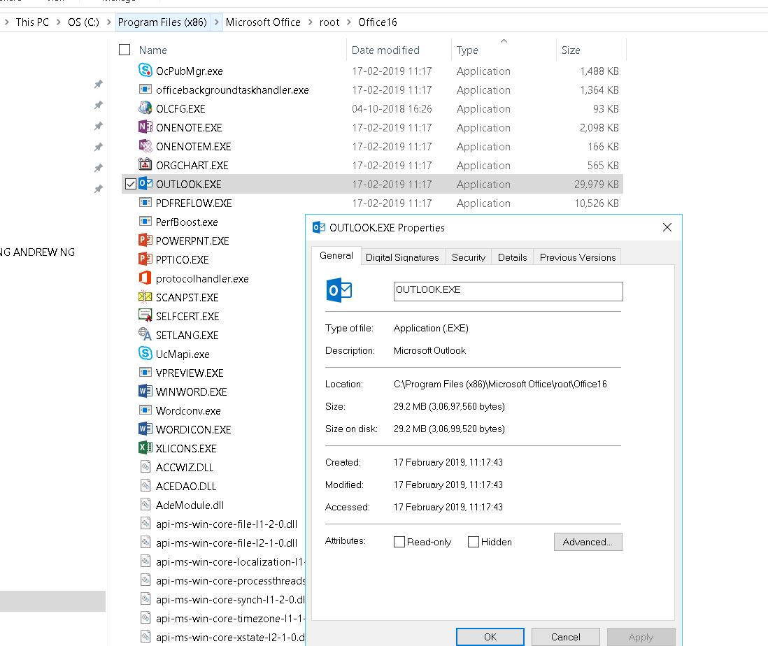 Outlook is blurred - Microsoft Q&A