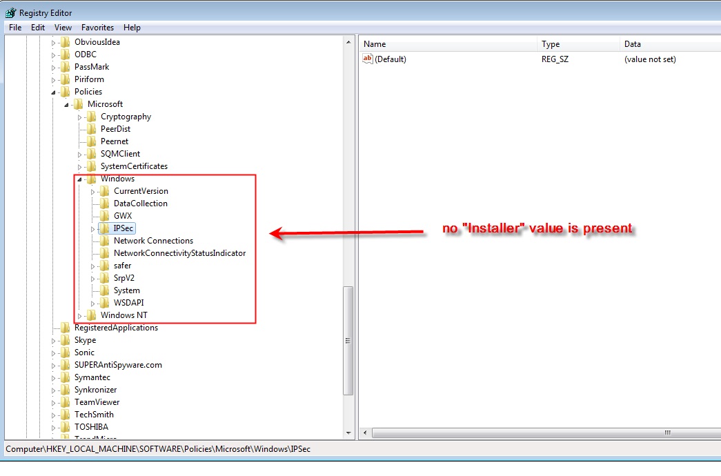 How to disable Windows Installer logging - Microsoft Q&A