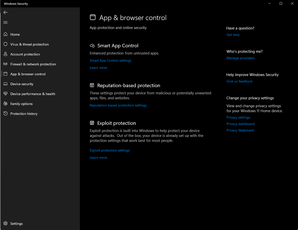 App & Browser Control - Microsoft Q&A