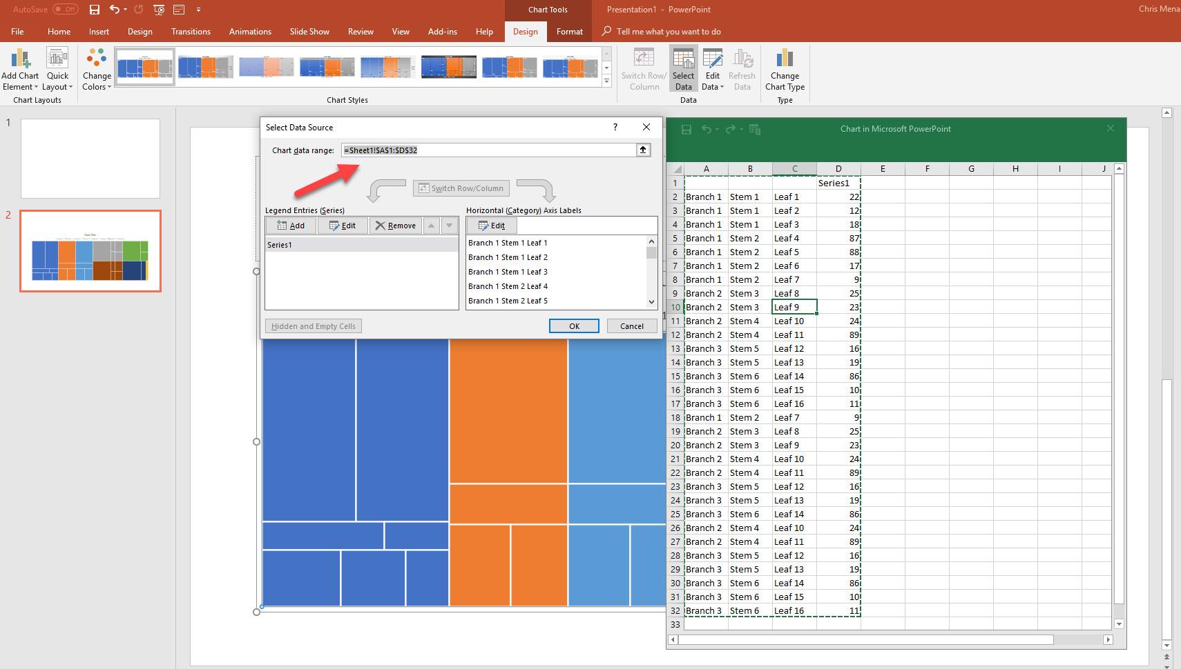 Treemap chart doesn't show all of my data - Microsoft Q&A