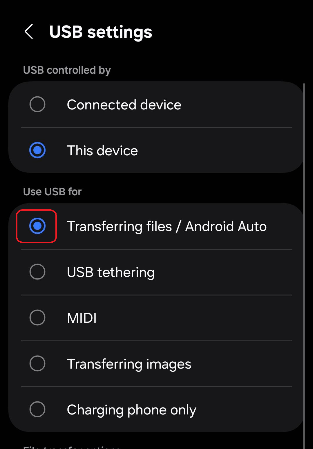 Phone is not connecting with my laptop for File transfer - Microsoft Q&A