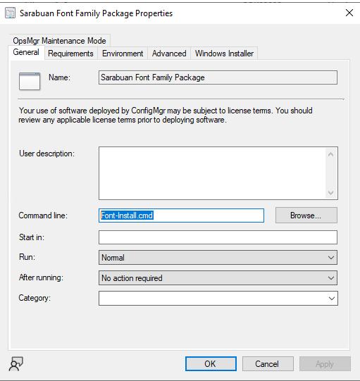 SCCM - Deploy several fonts - Microsoft Q&A SCCM - Deploy several fonts - Microsoft Q&A