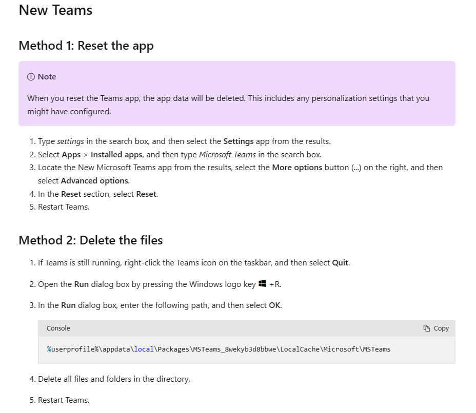 The Review Inspections Applications in Microsoft Teams is not updating ...