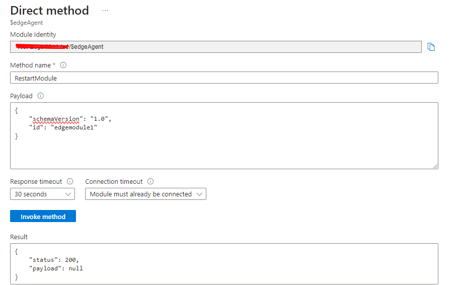 How to Restart the edgehub module using a custom Iotedge Module - Microsoft Q&A
