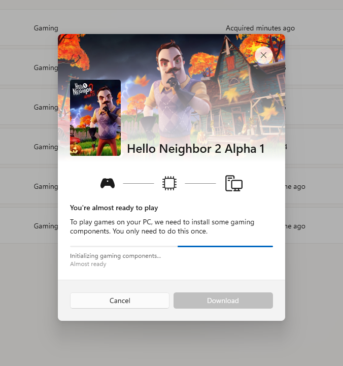 Microsoft store games stuck on initializing gaming components ...