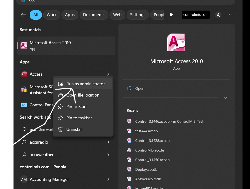 MS Access - Not prompting for Credentials to ODBC Data Source ... MS Access - Not prompting for Credentials to ODBC Data Source ...