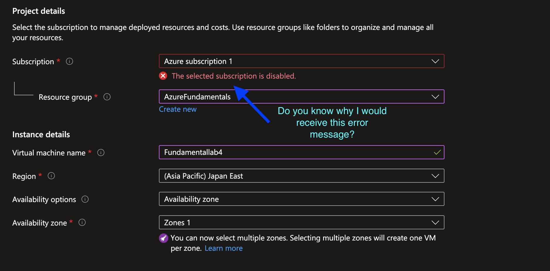 What does this error message mean? - Microsoft Q&A