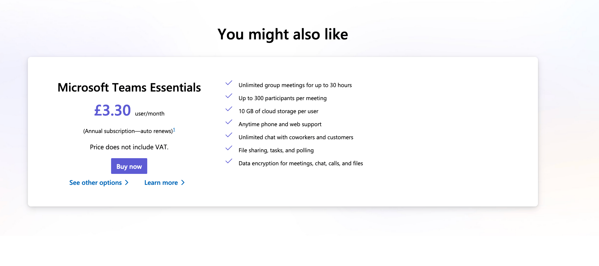 How do I download Teams Essentials, purchased from MS online? Info given only downloads Team ...