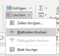 wie lösche ich leere zeilen - Microsoft Q&A